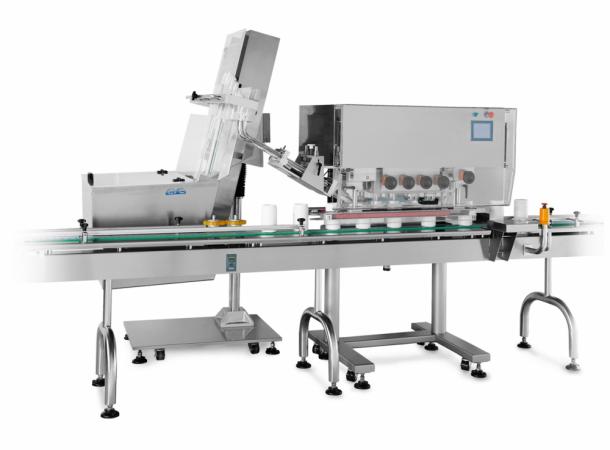 In-Line Capper，Inline Capper With Hopper Elevator - CVC Technologies ...