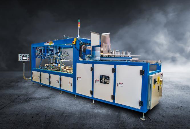 SFA-2125-L (Pull Type) Automatic Wrap Around Case Packer - Sa Fwu Industry Co., Ltd. - ALLMA.NET